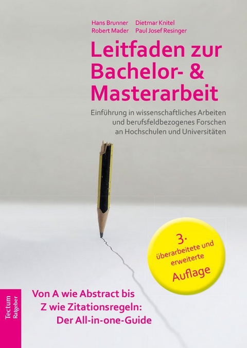 Leitfaden zur Bachelor- und Masterarbeit von Paul Josef Resinger | ISBN 978-3-8288-3534-4 ...